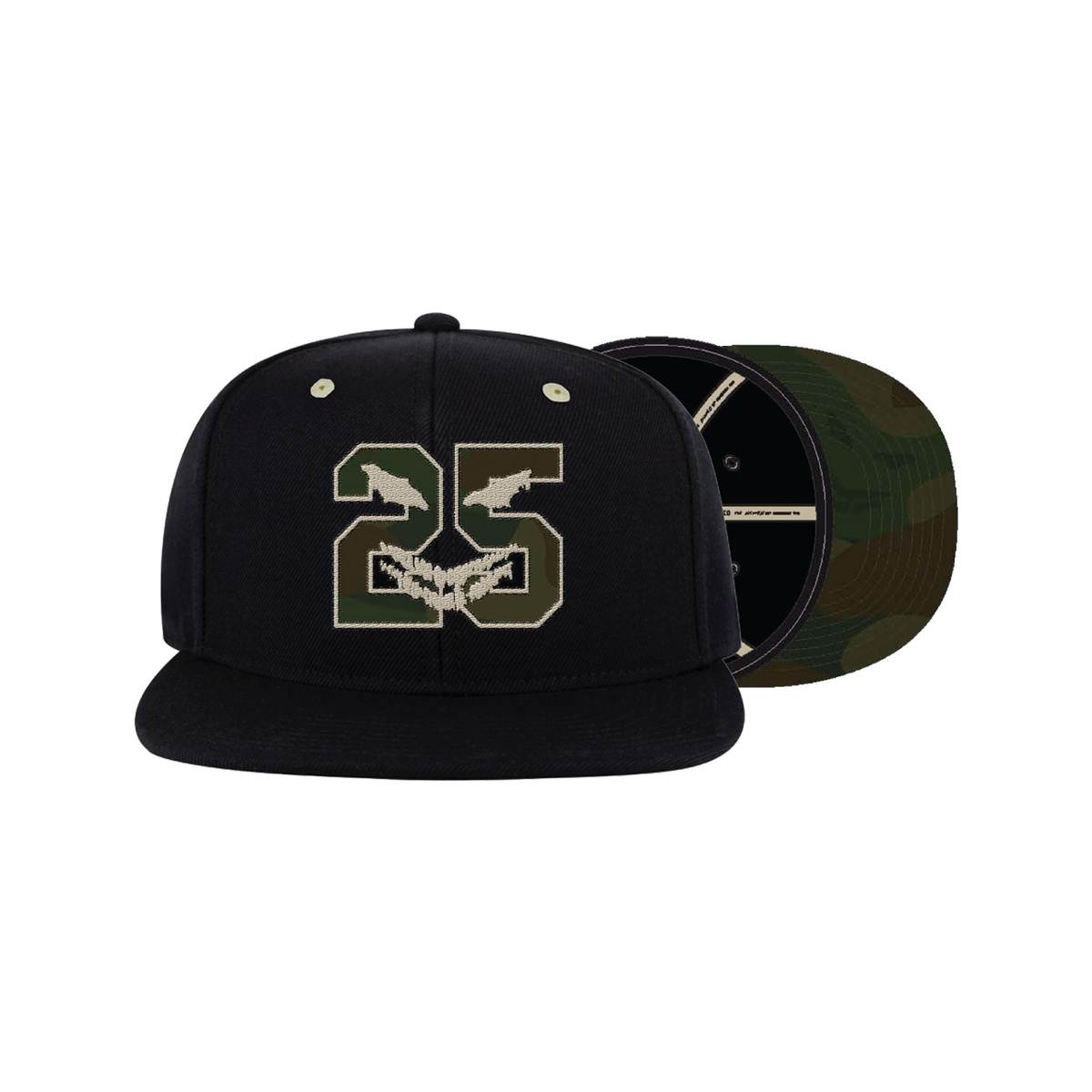 25 The Guy Camo Fitted Cap – Disturbed UK